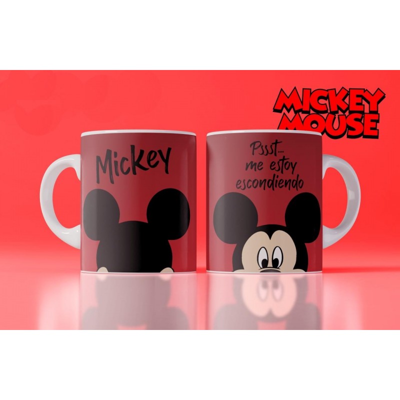 Taza Sublimada - Estilo: Mickey Mouse | Susana Rangel TAZAS MICKEY ...