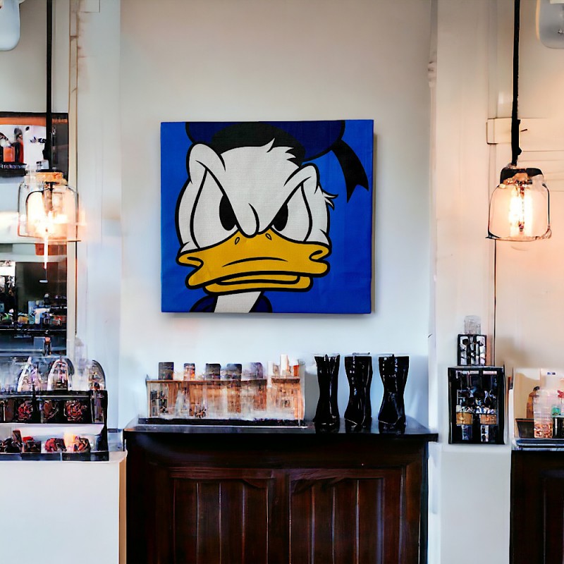 Cuadro Artesanal Decorativo - Estilo: Daisy y Donald | Susana Rangel ...